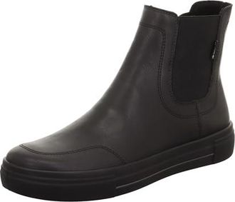 Legero Femme Gore-tex légèrement doublé Bottine Chelsea, Noir 0100, 42 EU