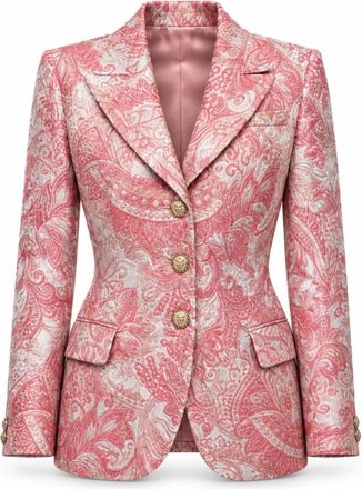 Dolce & Gabbana Statement Blazer - - Jackets - Damen - Rosa - 2XS