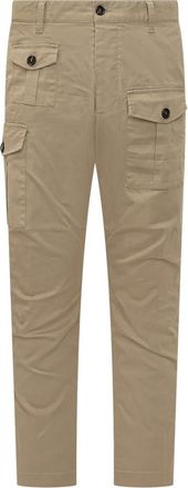 Dsquared2 Homme, Pantalons, Beige, Taille: M Cargo Pantalons