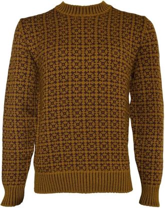 Circolo 1901 Gemusterter Strickpullover - - Knitwear - Herren - Braun - L