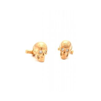 Philipp Plein Cufflinks IP 3D Skull - - Accessories - Herren - Gelb - ONE SIZE