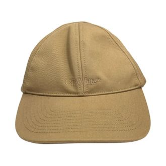 Off-white SMR Logo Baseball Cap - - Accessories - Herren - Beige - ONE SIZE