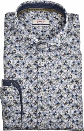 Hatico Lang&auml;rmeliges bedrucktes Hemd - - Shirts - Herren - Mehrfarbig - M