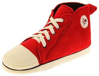 Footwear Studio Baskets Mode Homme Mixte Adulte Dunlop Chaussons Bottes Rouge EU 42-43 (M)