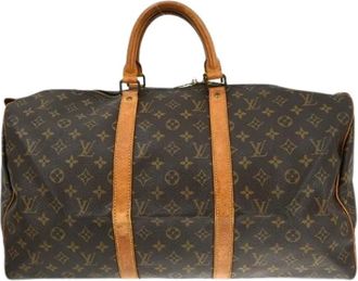 Louis Vuitton unisex, Pre-owned, Brun, Taille: ONE Size Sac Keepall Pre-owned