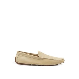 Bally Beige Wildleder Mokassin mit Gummisohle - - Shoes - Herren - Beige - 40 EU