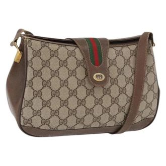 Gucci Sac bandouli&egrave;re vintage doccasion - Femme - Pre-owned - Beige - Taille: ONE Size