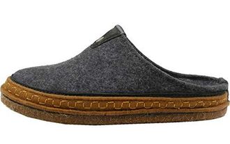 Haflinger 313079 Flair Altai Chaussons Mixte Adulte, Pointure:38 EU, La Couleur:Gris