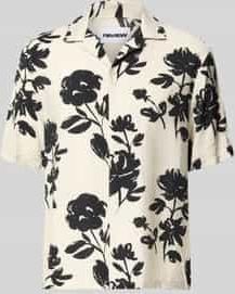 Review Regular Fit Freizeithemd aus Viskose-Mix