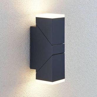 Lindby [GEBRAUCHT] B-Ware Lindby Led Au&szlig;enwandleuchte Sally, 2 Flammig Leuchte Lampe Wandleuchte Wandlampe