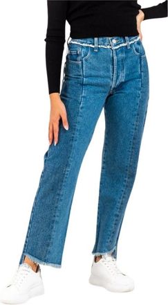 Gas Gas, Femme, Jeans, Bleu, Taille: W28 Jeans droits