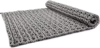 Leewadee Faltbare Bodenmatratze - Japanischer Rollbarer Futon - Tatami Faltmatte - G&auml;stebett - Camping Matratze - Thai Massage Matte, Kapok F&uuml;llung, 190 x 145 