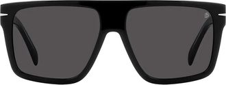 Eyewear by David Beckham unisex, Accessoires, Noir, Taille: 59 MM Lunettes de soleil carr&eacute;es