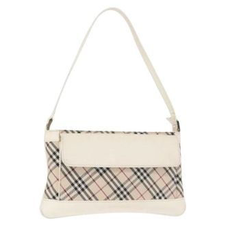 Burberry Sac bandouli&egrave;re Pre-owned - Femme - Pre-owned - Blanc - Taille: ONE Size