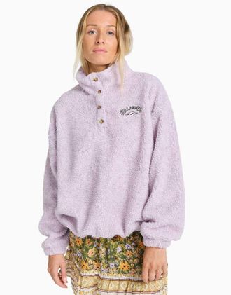 Billabong Run The Road - Sweat &agrave; enfiler - Violet givr&eacute;