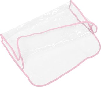 SOLUSTRE Durchsichtiger Abnehmbarer Stuhlr&uuml;ckenbezug f&uuml;r Friseurst&uuml;hle 50X38X7,5cm Schutz vor Haarf&auml;rbemitteln Salonstuhlbezug f&uuml;r Friseursalons und Spas