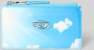 Diesel Kartenetui aus Leder-Mix