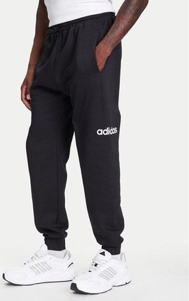 adidas Jogginghose Essentials Linear Fleece JN1786 Schwarz Regular Fit