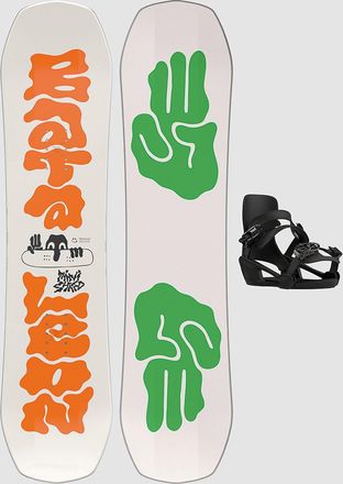 Bataleon Minishred + Minishred S 2026 Kids Snowboard-Set none