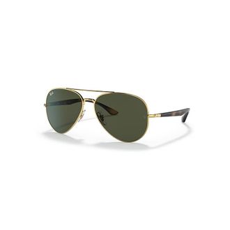 Ray-Ban Rb3675 Sonnenbrillen Arista Gold Fassung Gr&uuml;n Glas 58-14