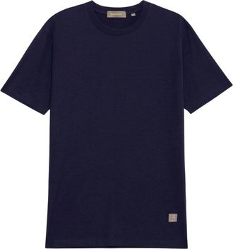 Gianni Lupo Homme, Tops, Bleu, Taille: S T-shirt Girocollo Gl2268F