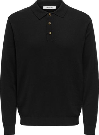 Only & Sons male Gestrickter Rollkragen ONSLOUI Gestricktes Poloshirt