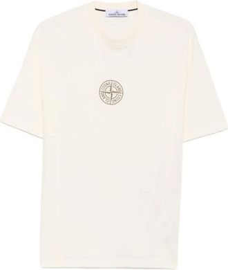 Stone Island Homme, Tops, Beige, Taille: XL T-shirts et polos Stone Island