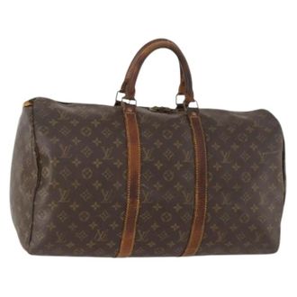 Louis Vuitton Pre-owned Keepall 50 Boston Bag - - Pre-owned - Damen - Braun - ONE SIZE