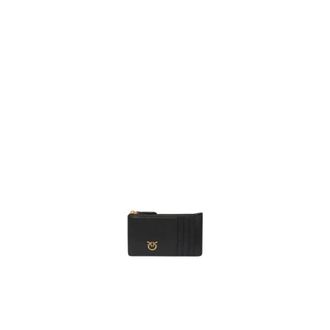 Pinko Pinko, Femme, Accessoires, Noir, Taille: ONE Size Porte-cartes Airone