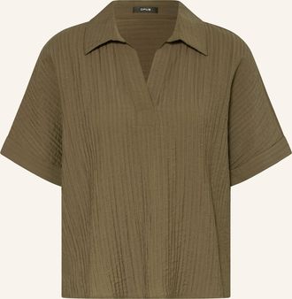 OPUS Blusenshirt Felsa gruen