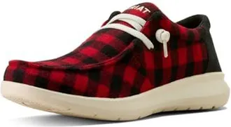 Ariat Ariat Hilo Chaussures Plates pour Homme, Flanelle à Carreaux Red Buffalo, 42 EU