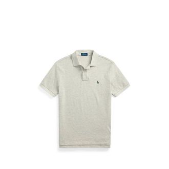 Polo Ralph Lauren Gerade geschnittenes Polo aus Baumwoll-Piqué - Grau