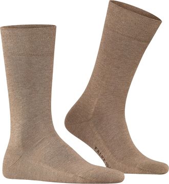 Falke Herren Socken braun Baumwolle & Mix unifarben