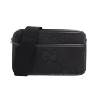 Gucci Sac bandouli&egrave;re Vintage en toile Pre-owned - Femme - Pre-owned - Noir - Taille: ONE Size