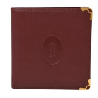 Cartier Pre-owned Must Bi-Fold Geldb&ouml;rse - - Pre-owned - Herren - Rot - ONE SIZE