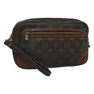 Louis Vuitton Pre-owned Canvas clutches - - Pre-owned - Damen - Braun - ONE SIZE
