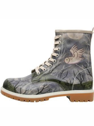 Dogo Schn&uuml;rstiefel DOGO Boots - The Night is Dark
