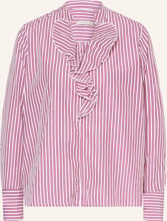 Lilienfels Lilienfels Blusenshirt Mit Volants rot