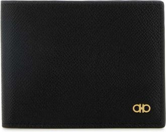 Ferragamo Homme, Accessoires, Noir, Taille: ONE Size Gancini Wallet