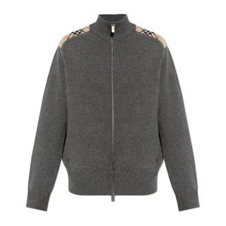 Burberry Jamie Woll-Cardigan - - Knitwear - Herren - Grau - S