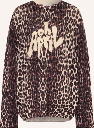 Oh April Oh April Pullover Moani braun
