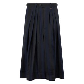 Vivienne Westwood Wollrock mit R&uuml;schen - - Skirts - Damen - Schwarzk - S