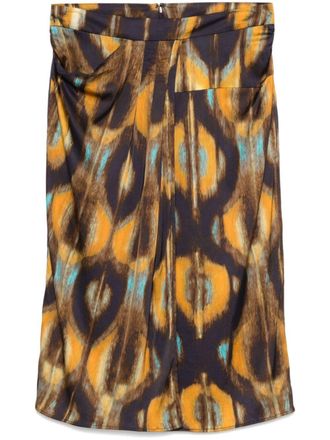 BA&SH minijupe Simos - Bleu