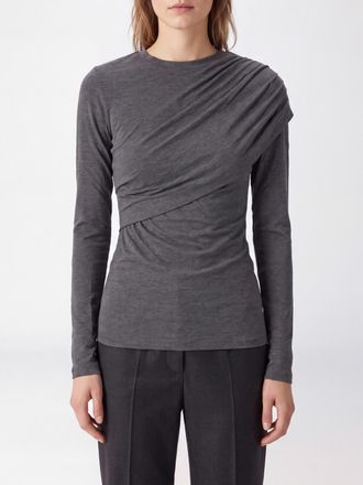 Isabel Marant Drapiertes, lang&auml;rmeliges Viskose-Top