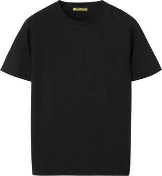 Loro Piana unisex, Tops, Noir, Taille: XL Tessuto T-shirt