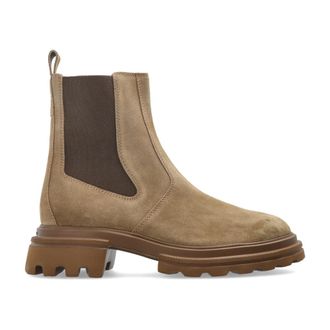 Hogan Lederkn&ouml;chelstiefel - - Shoes - Damen - Braun - 40 EU