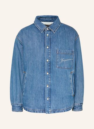 Jacquemus Jacquemus Jeans-Overjacket La Chemise Boulanger blau