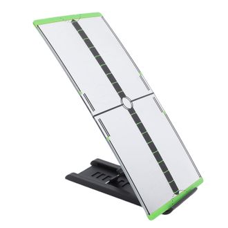 Generic Tragbare Mini-Acryl-Putting-Spiegel-Trainingshilfe f&uuml;r Verbesserte Ausrichtung Im Innen- und Au&szlig;enbereich, Verschlei&szlig;festes Material, 2-teiliges Set