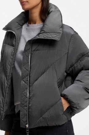 HUGO BOSS Steppjacke Padilena Premium Damenmode Regular Fit mit Stehkragen, gef&uuml;tterte Taschen