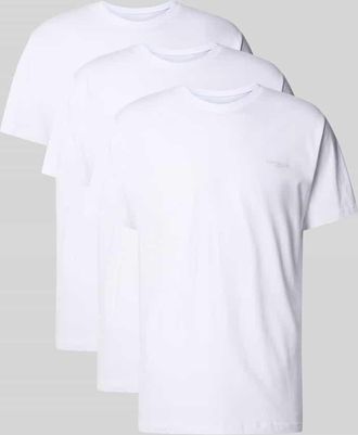Tom Tailor T-Shirt-Set mit Logo-Schriftzug im 3er-Pack